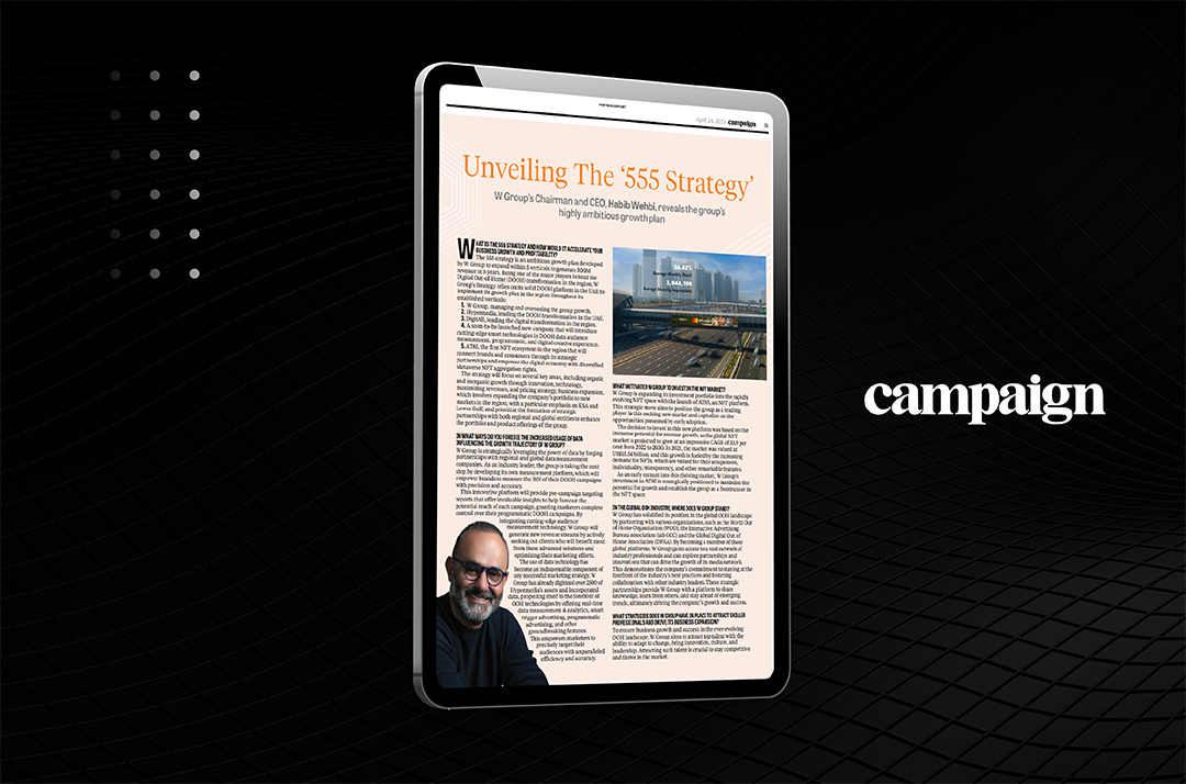 555 Strategy: W Group's 5-Year, 500M Growth Plan